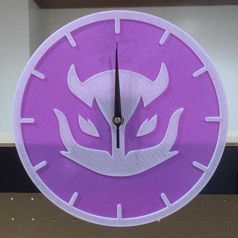 Valorant Fade Haunt Ability Glow in the Dark 3D Printed Clock - Etsy