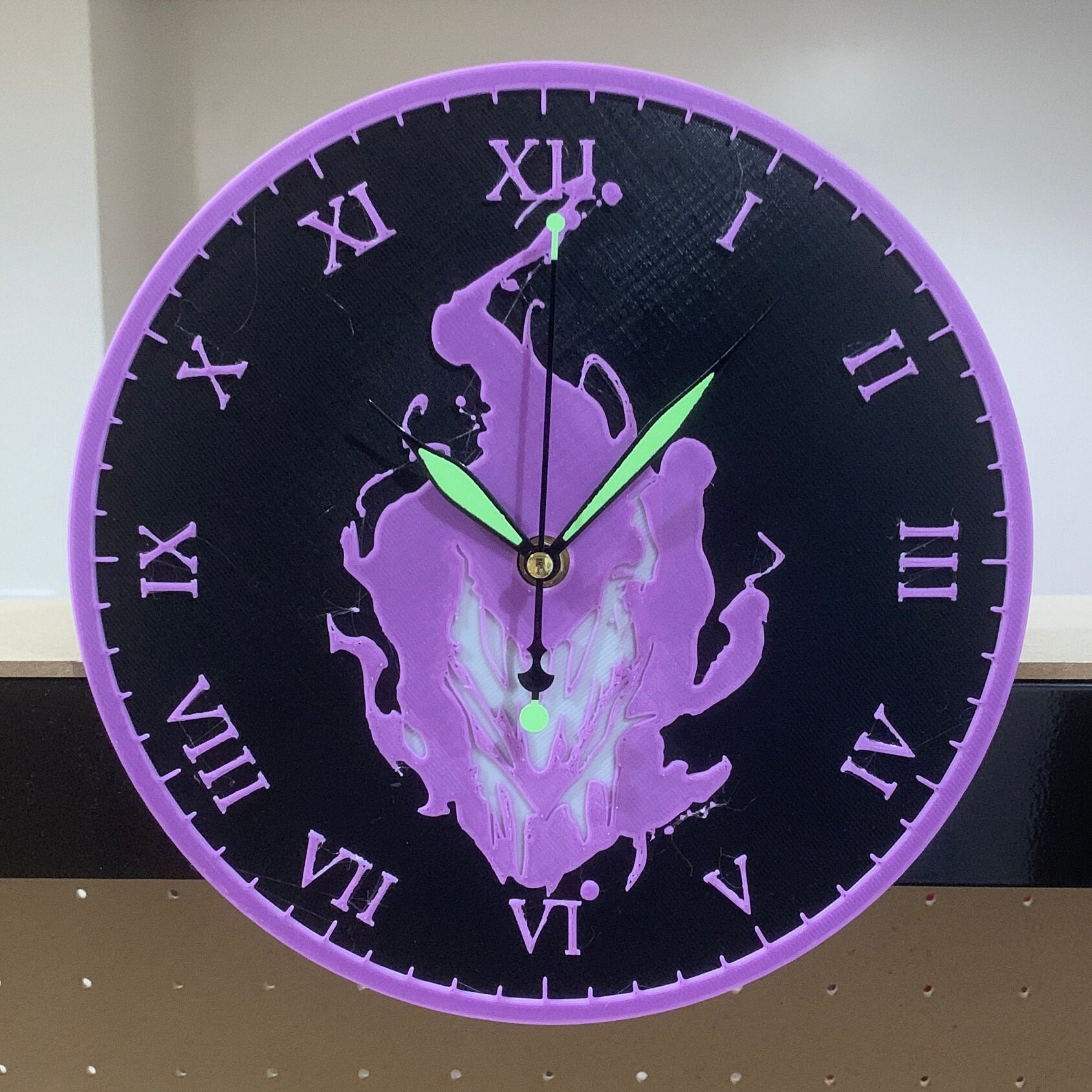 Valorant Omen It Hunts Glow in the Dark 3D Printed Clock - Etsy