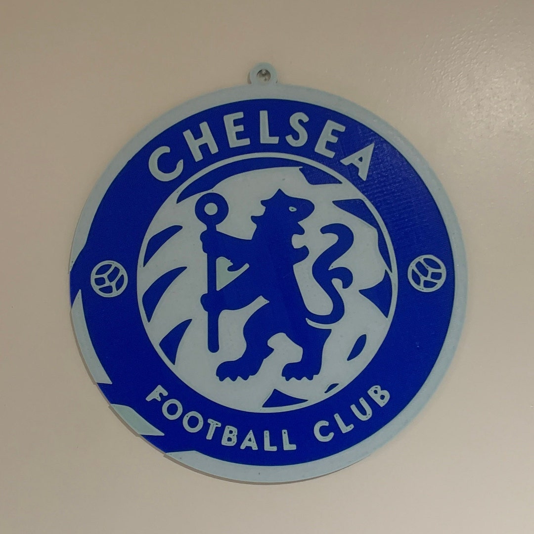 FC Chelsea Plaque 3D Printed Glow in the Dark Wall Art - Etsy