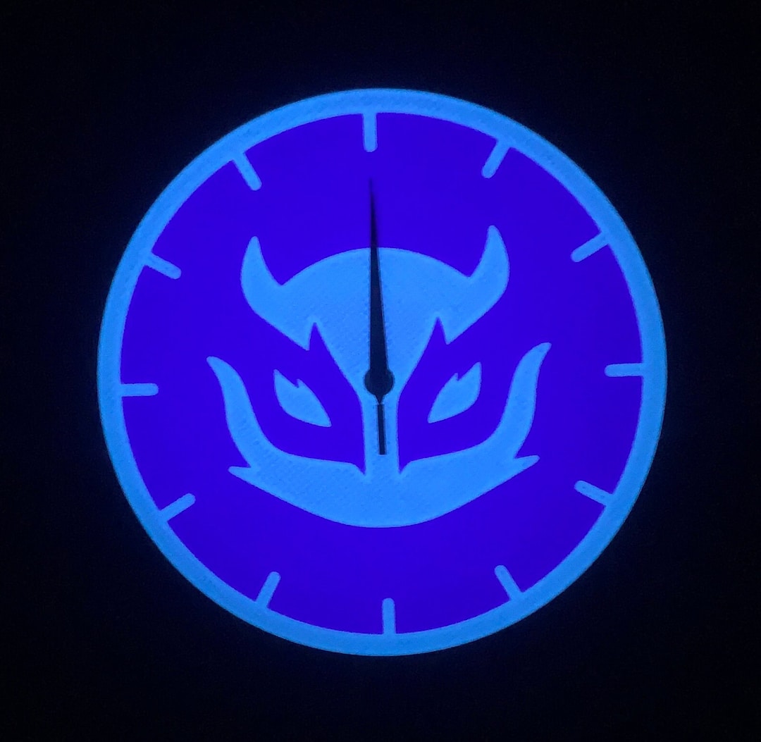 Valorant Fade Haunt Ability Glow in the Dark 3D Printed Clock - Etsy