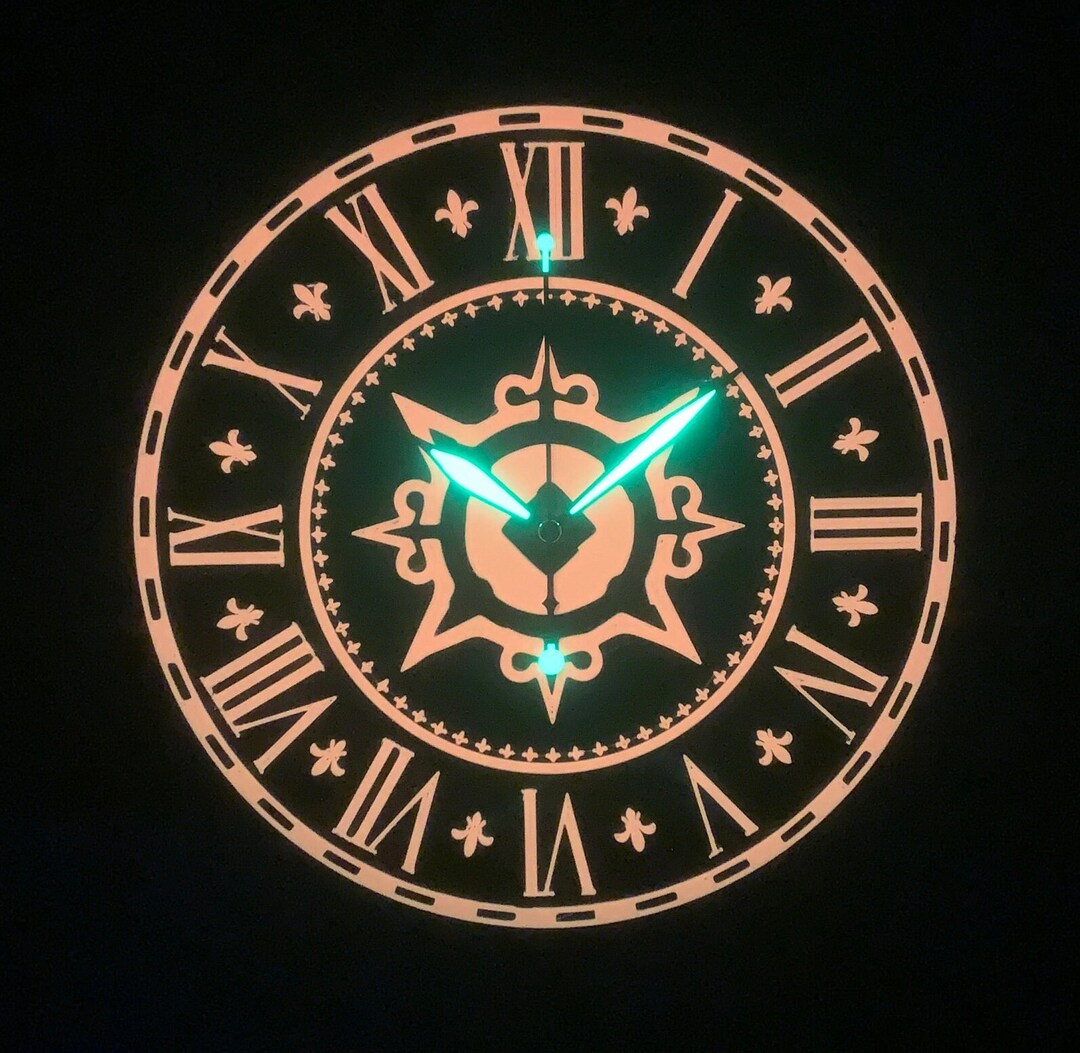 Valorant Reyna Empress Ability Glow in the Dark 3D Printed Clock - Etsy