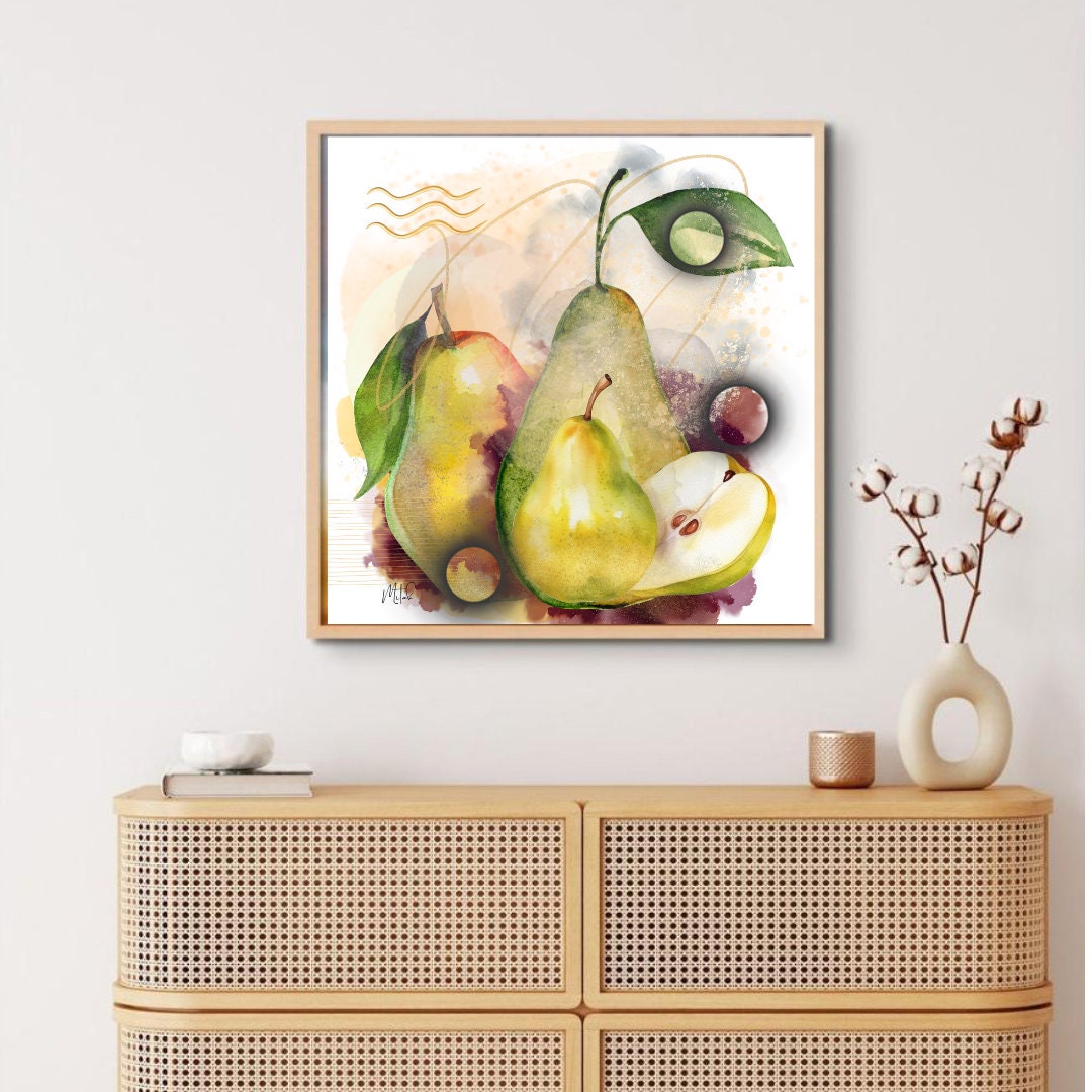 Art Print Signed Original Digital Illustration Office Home Wall Decor ...