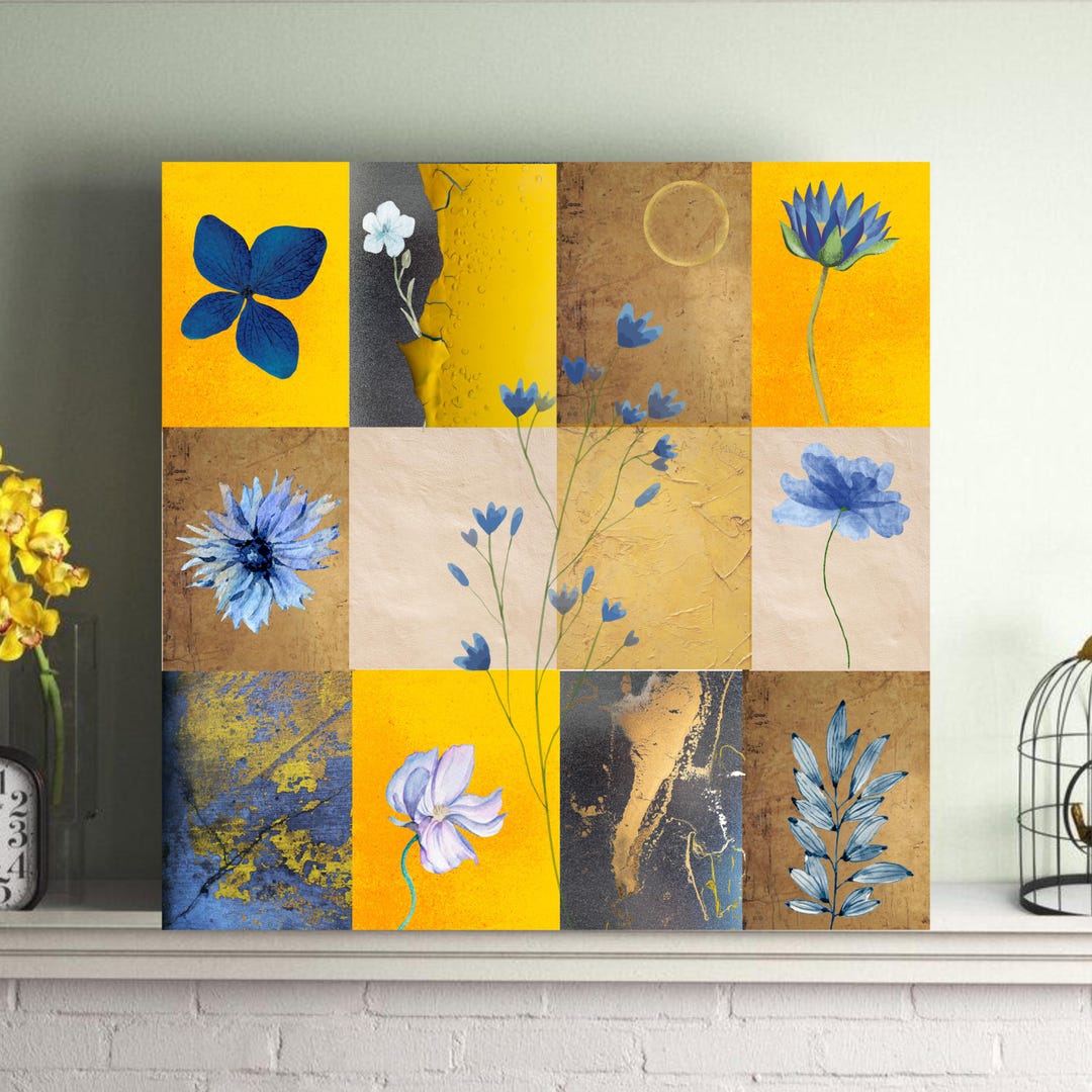 Original Digital Collage by Mitak – PVC Foam Core Print, Lightweight ...