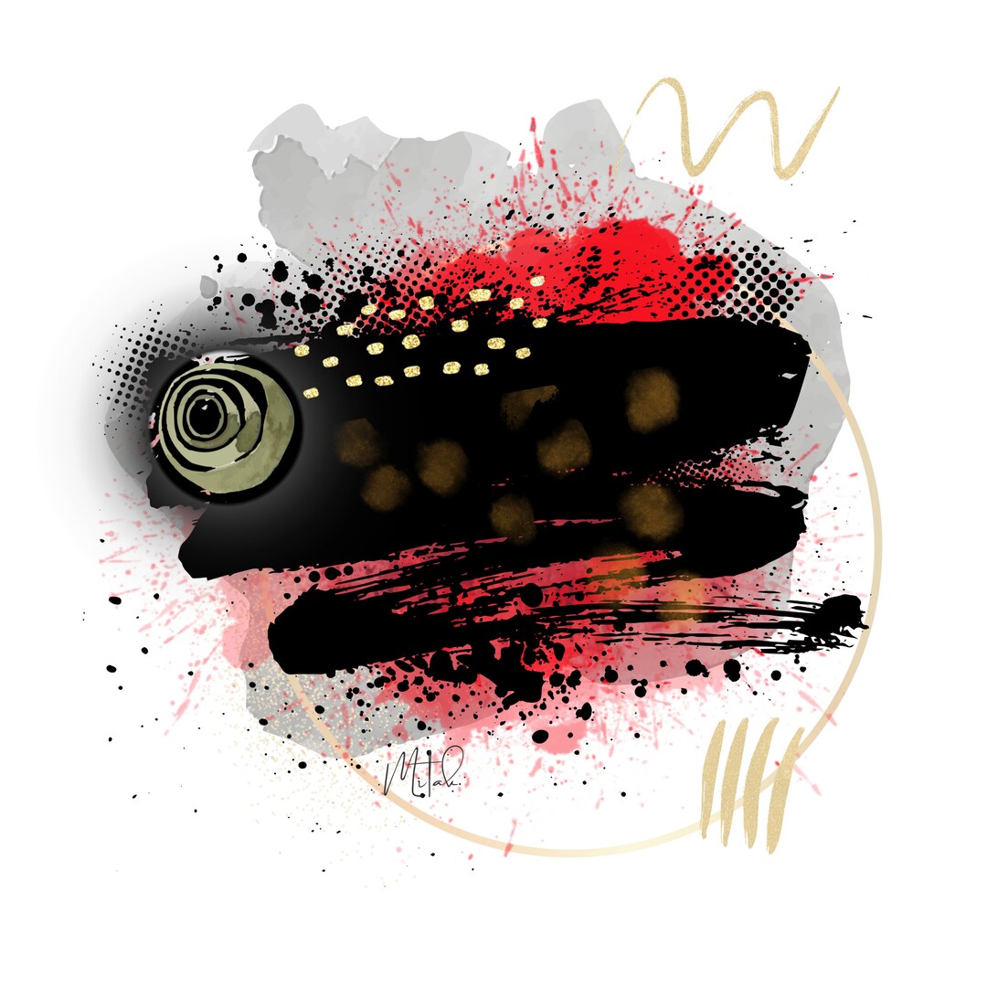 MITAK 12x12 Original Signed Art Print W/mat Archival Matte - Etsy