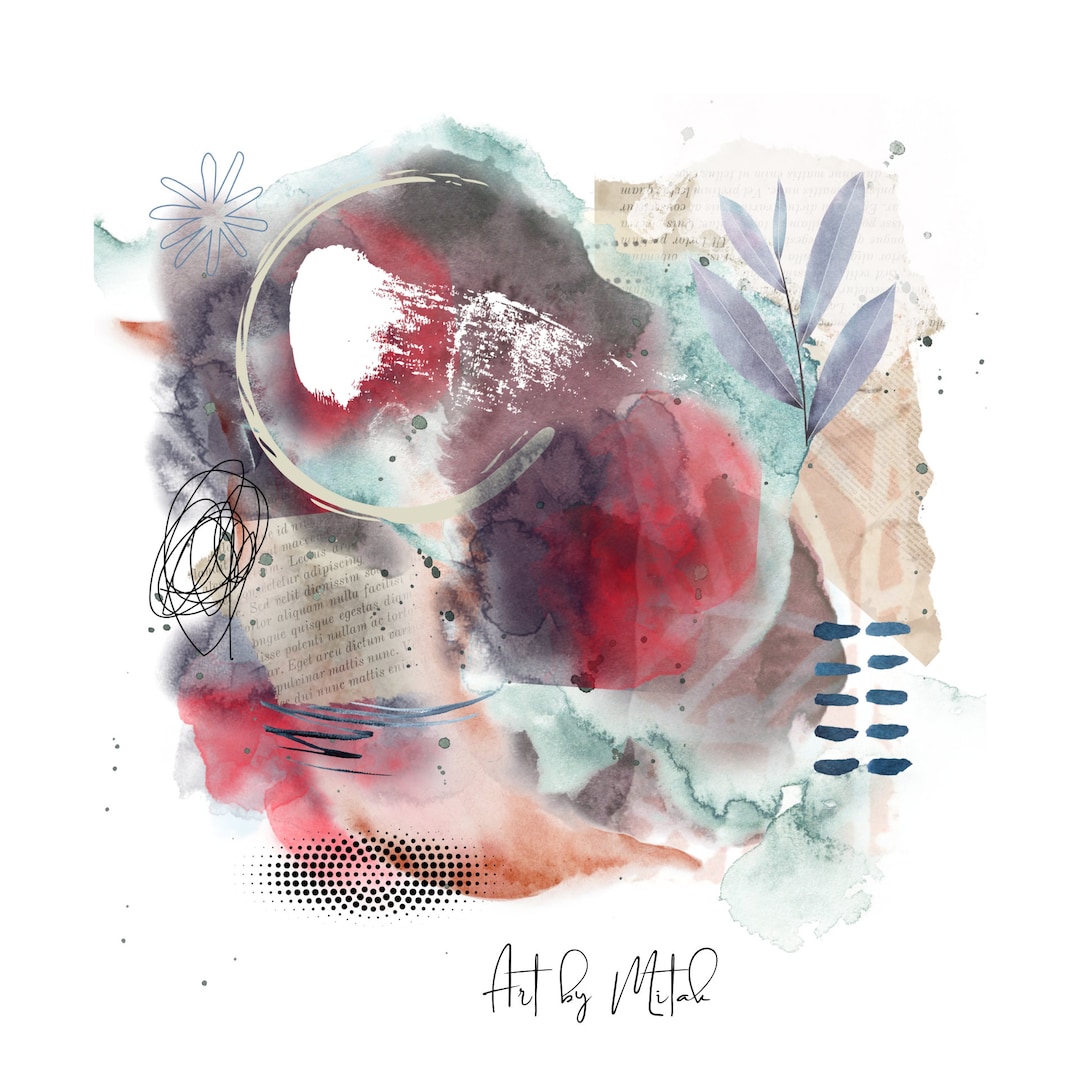 MITAK 12x12 Original Signed Art Print W/mat Archival Matte - Etsy