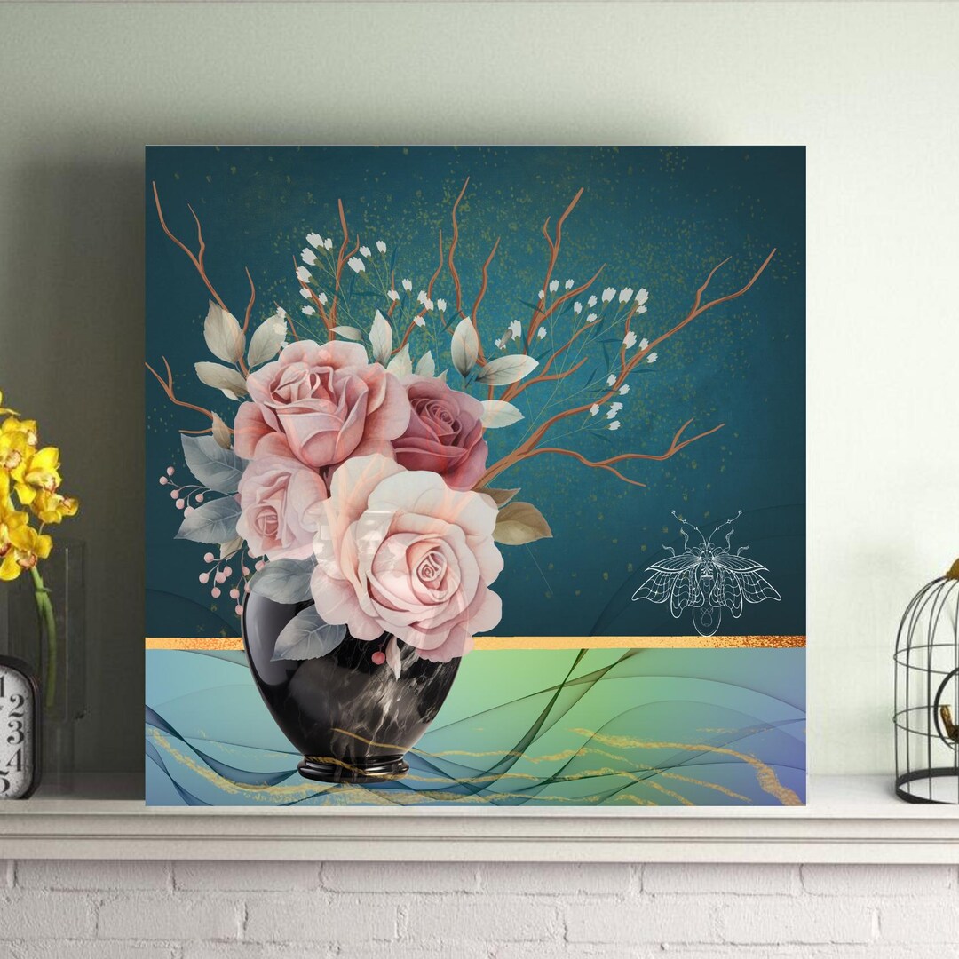 Original Digital Collage by Mitak – PVC Foam Core Print, Lightweight ...