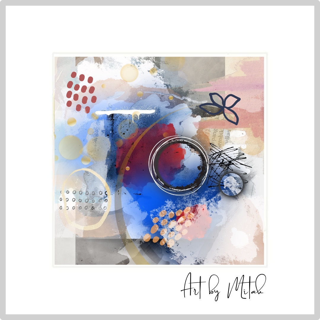 12 X 12 Poster Print of Original Painting by Mitak FREE - Etsy