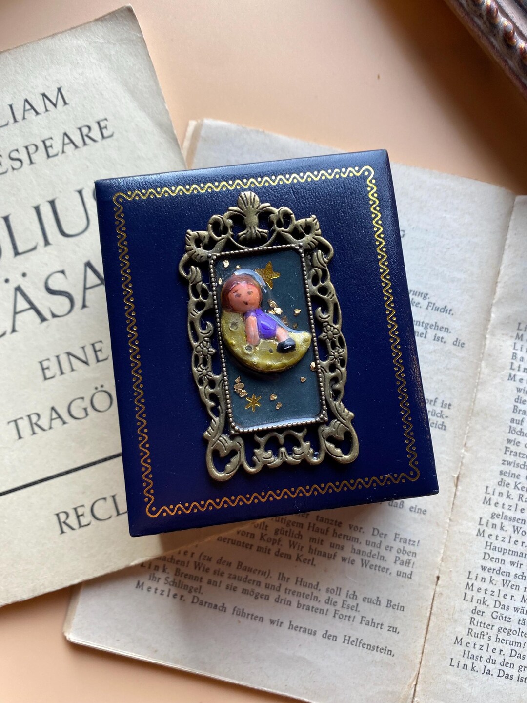 Polly Pocket Jewelry Box, Storage Box, Collector's Box Polly Bluebird ...