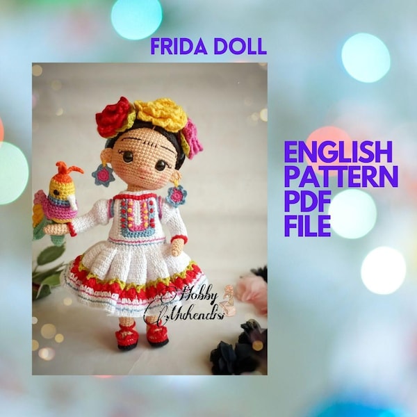 Frida Doll - Etsy