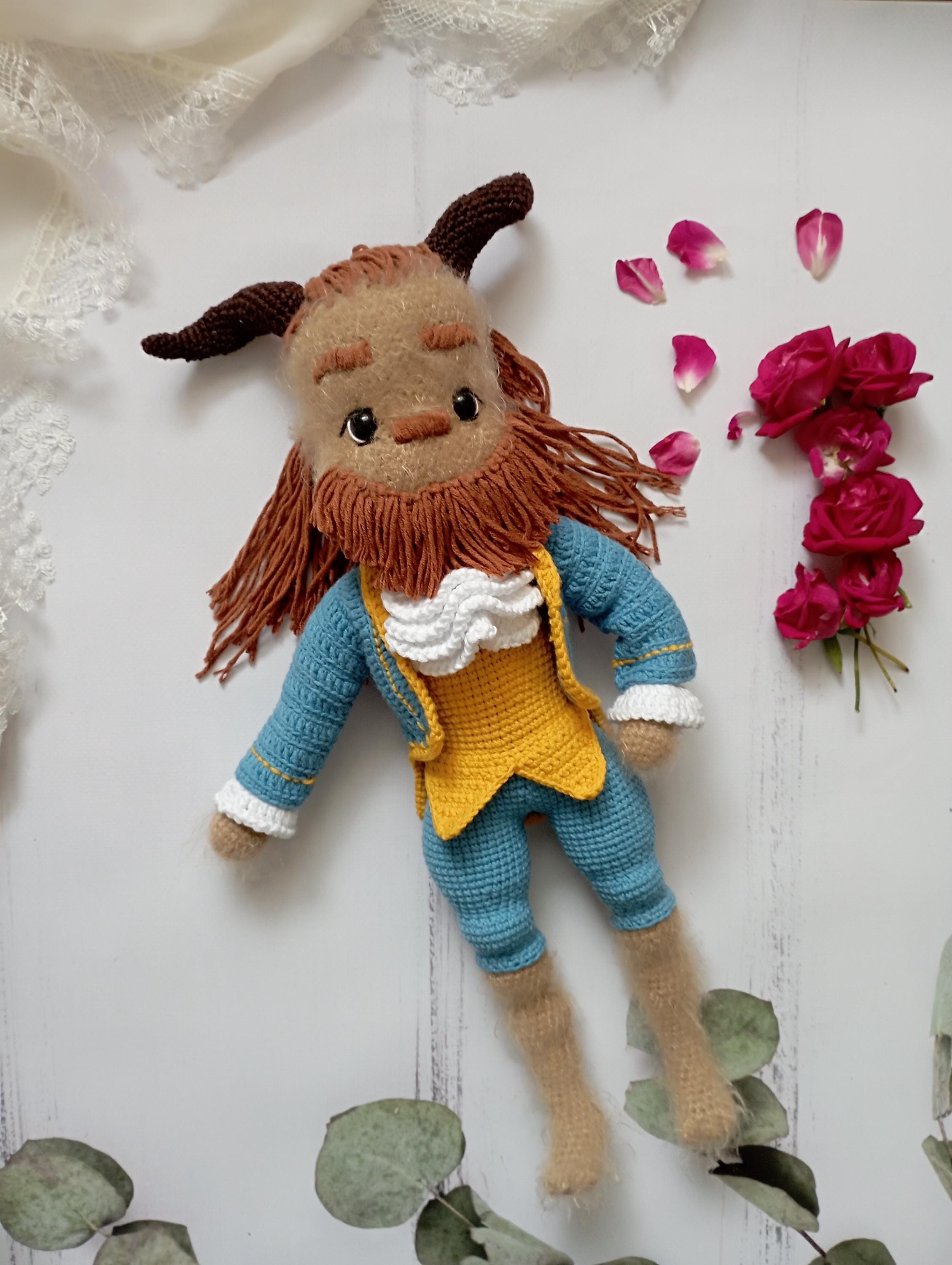 Beast King Crochet Pattern: Amigurumi Lion Doll (PDF) - Etsy