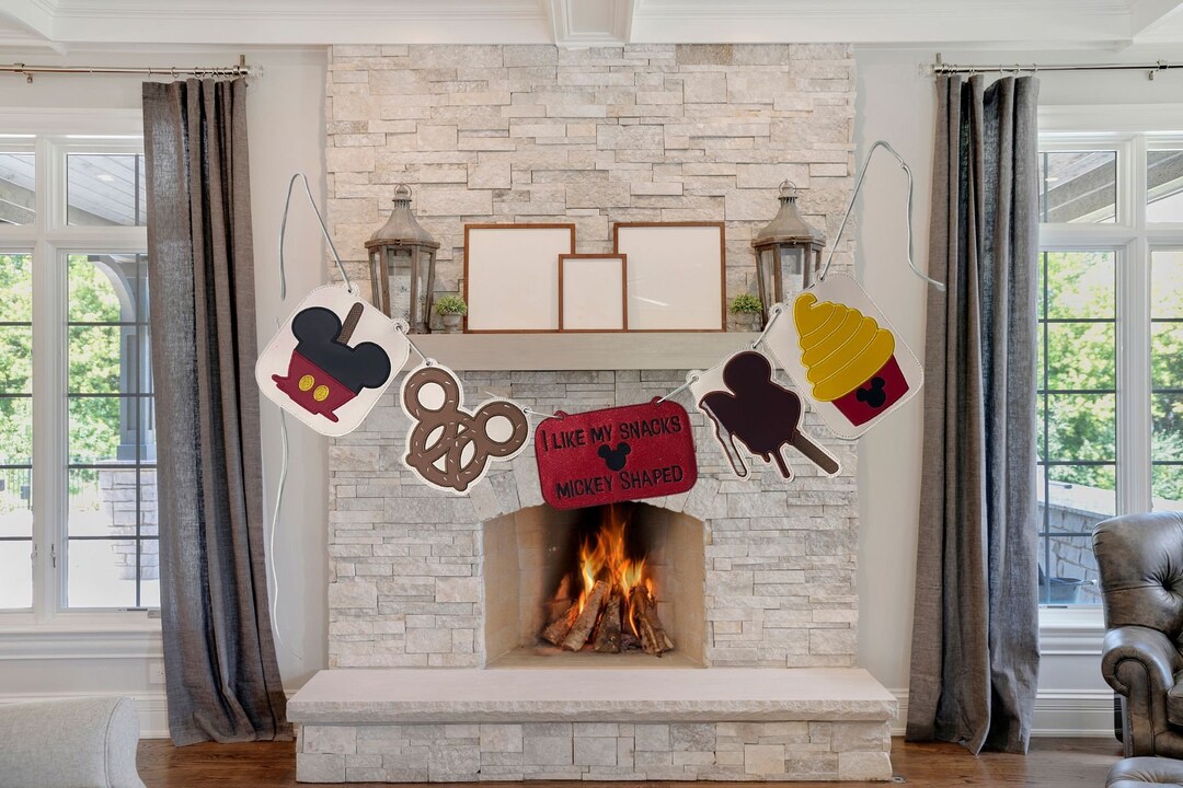 Theme Park Snacks Banner - Etsy