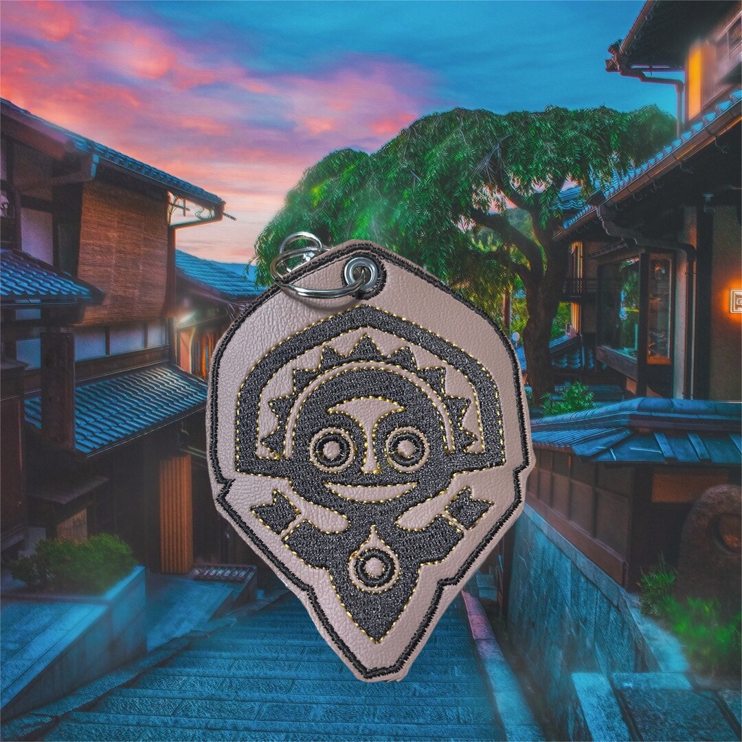 Polynesian Tiki Maui Keychain - Etsy