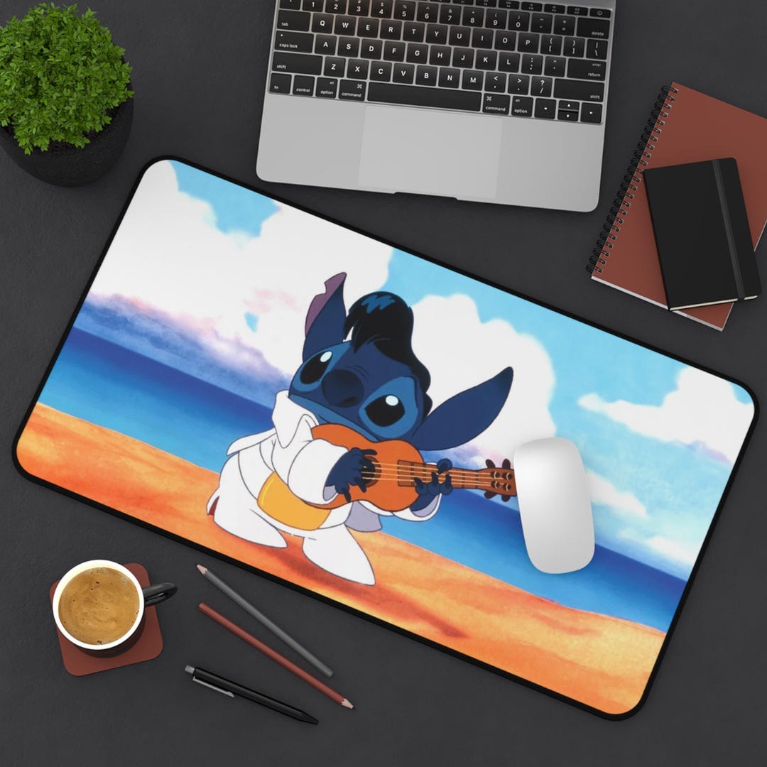 Stich Non Official Disney Lorcana Stich Playmat Desk Pad Gaming Mat ...