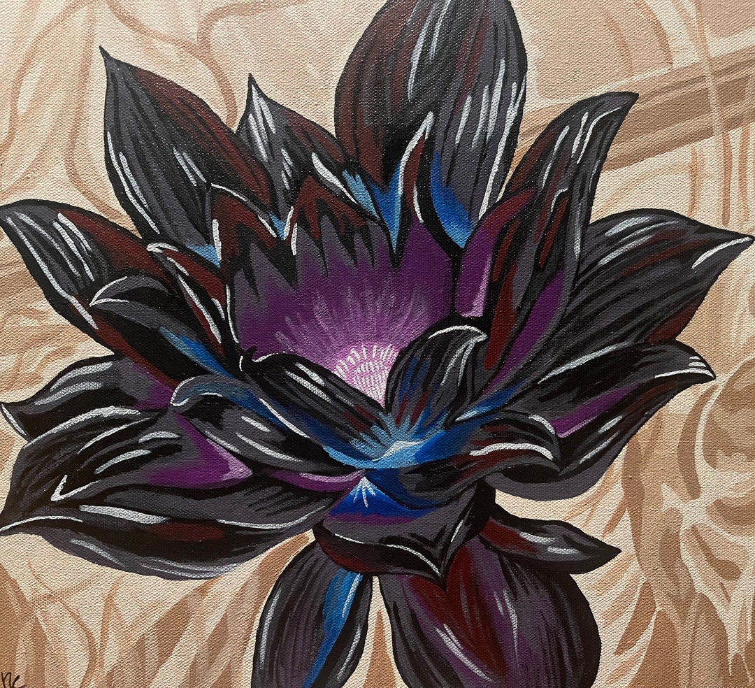 Commission Custom Acrylic Painting Acrylic Portrait Painting Commission ...