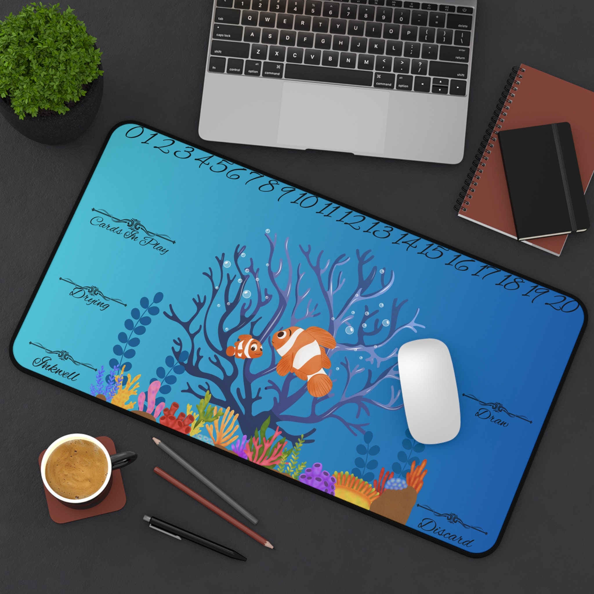 Card Game Mtg Finding Nemo Card Playmat Nemo Play Mat for Tcg Ccg ...