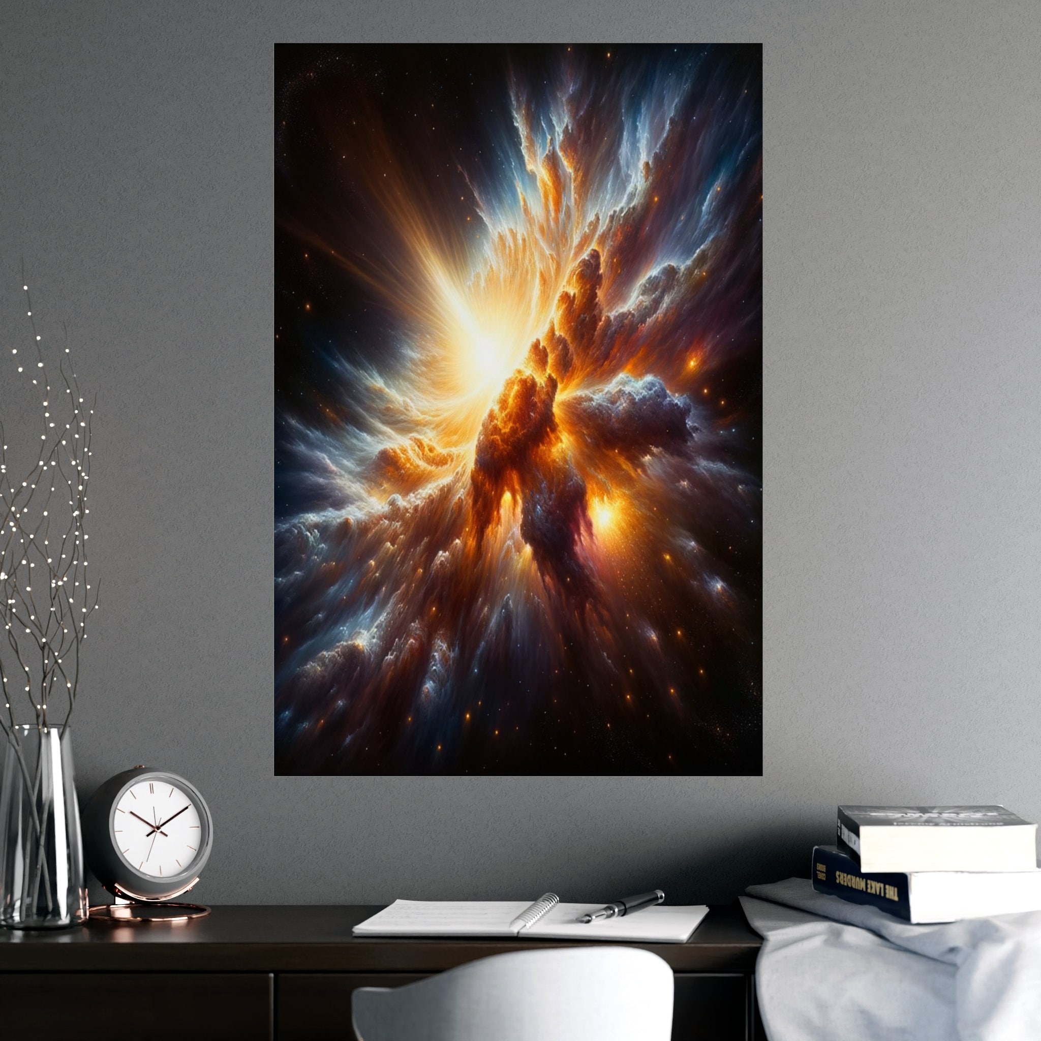 Supernova Poster - Gift for Space Lovers - Etsy
