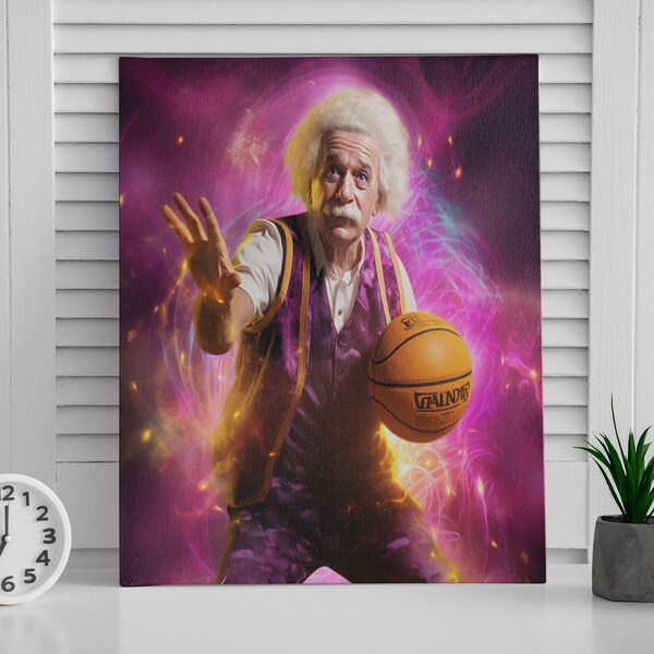 Albert Einstein Canvas Print - Etsy
