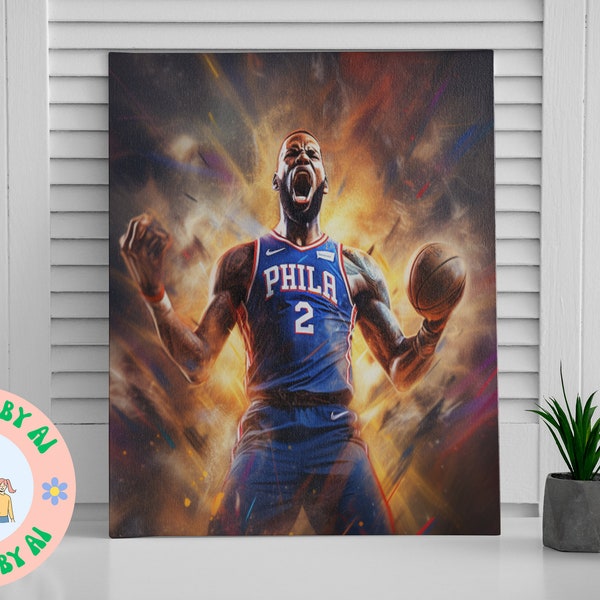 Lebron James Canvas - Etsy