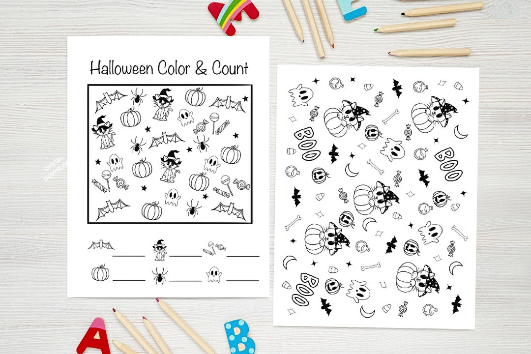 12 Fall and Winter Holiday Bundle Coloring Set - Etsy