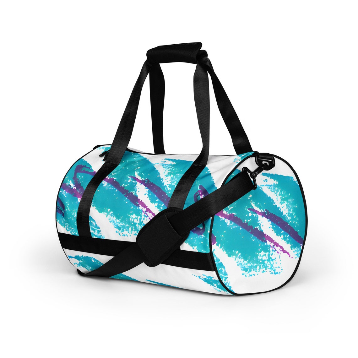 90s Jazz Power Gym Bag Retro Vibes for Your Workout Gear - Etsy