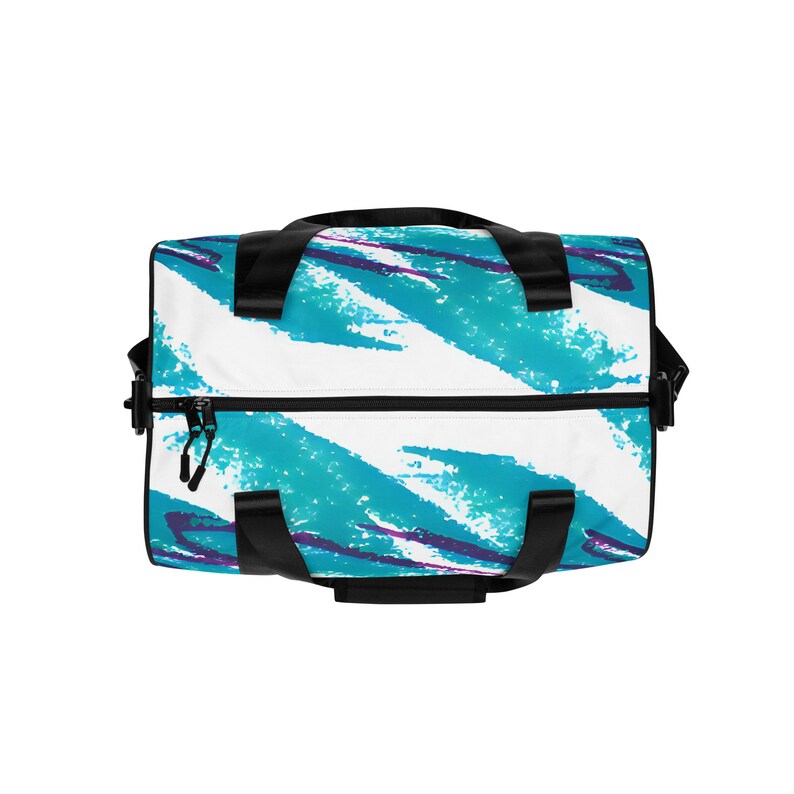 90s Jazz Power Gym Bag – Retro Vibes for Your Workout Gear - Etsy