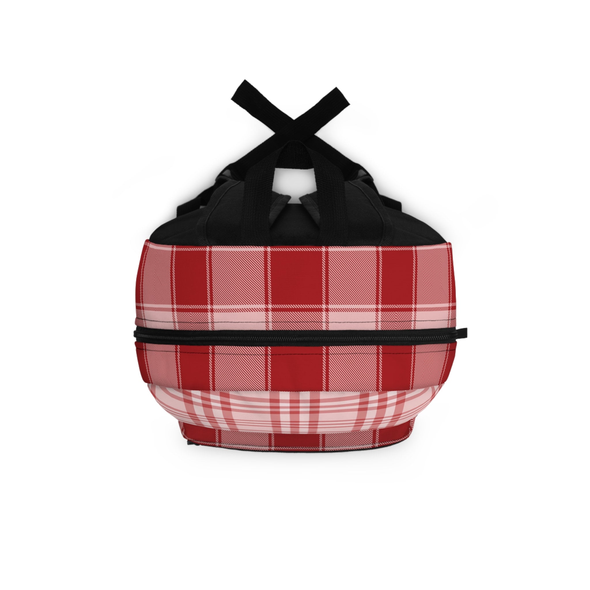 Plaid Backpack | Check Flannel Print Bag | Pink and Red | Waterproof - Etsy