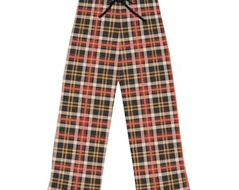 Buffalo Plaid Pajama Pants | Check Red & Black PJS | Checkered Print ...