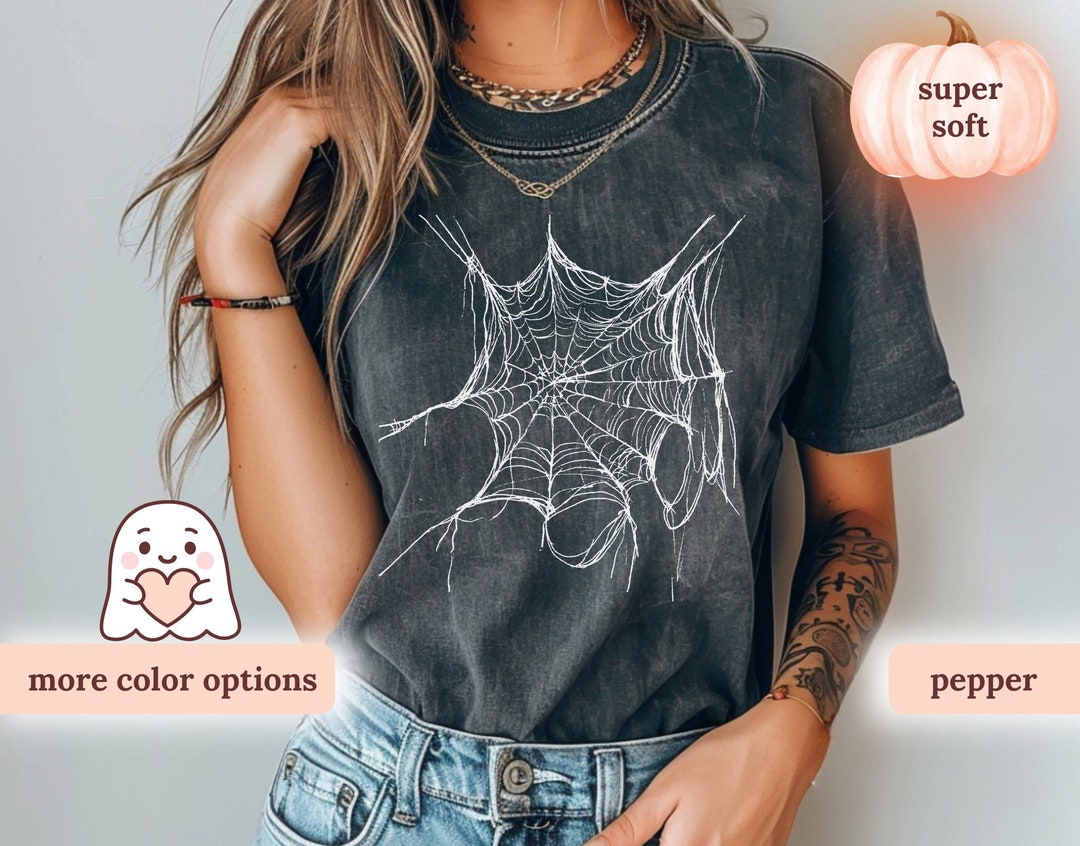 Vintage Spider Y2k Graphic Shirt, Gothic Shirt, Retro Training Shirt ...