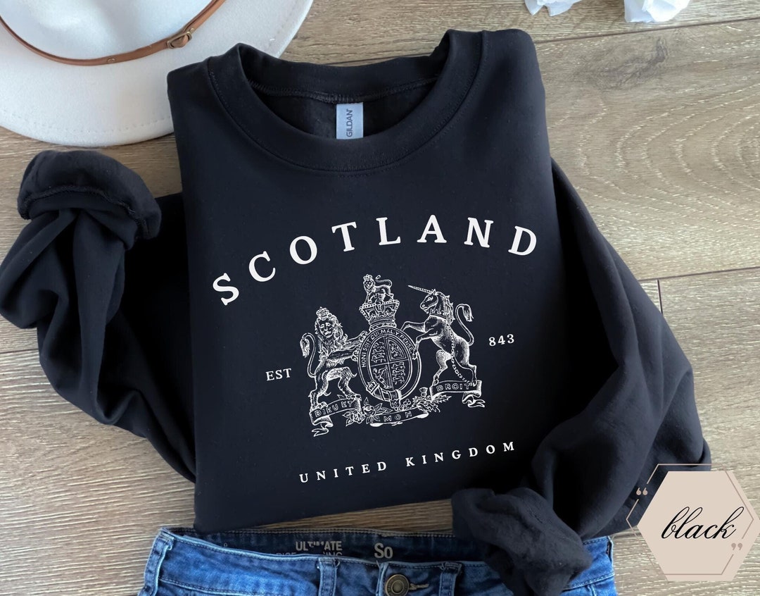 Scotland Sweatshirt, Crewneck Scotland, Matching Gifts Family Trip ...