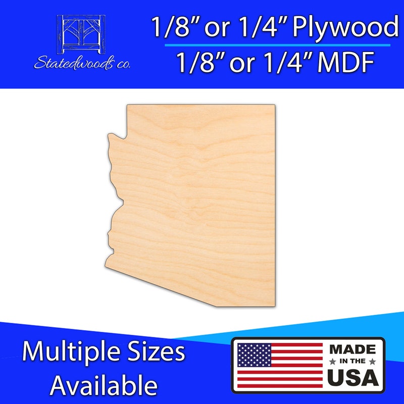 Shape of Arizona - Etsy