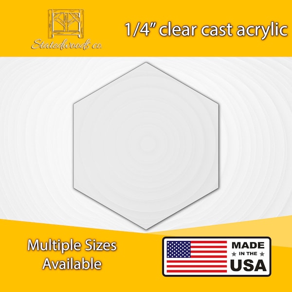 Plastic Hexagon Templates - Etsy