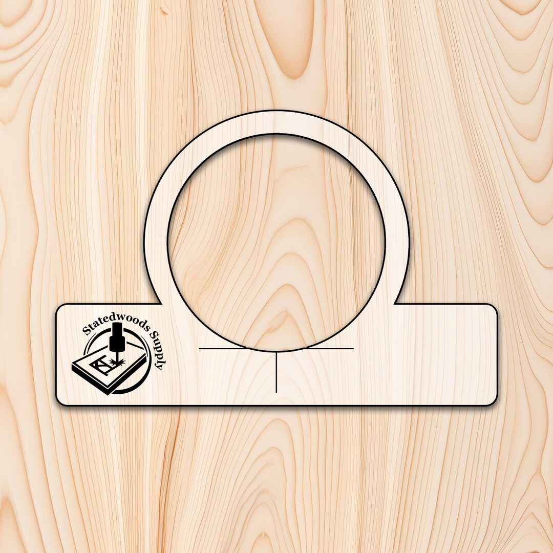 Round Handle Cutting/charcuterie Board Handle Router Template | High ...
