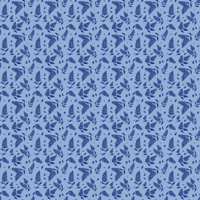 Bluebonnet Fabric - Etsy