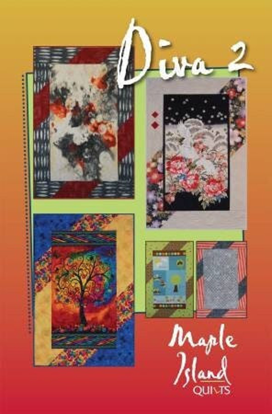 Diva 2 Quilt PATTERN by Maple Island Quilts Panel Friendly - Etsy