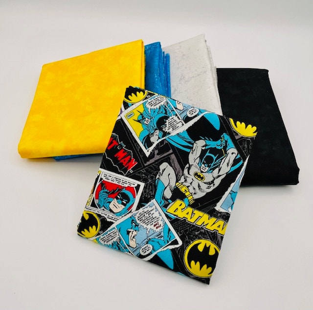 Bounce Quilt KIT Featuring Batman Fabric - Etsy