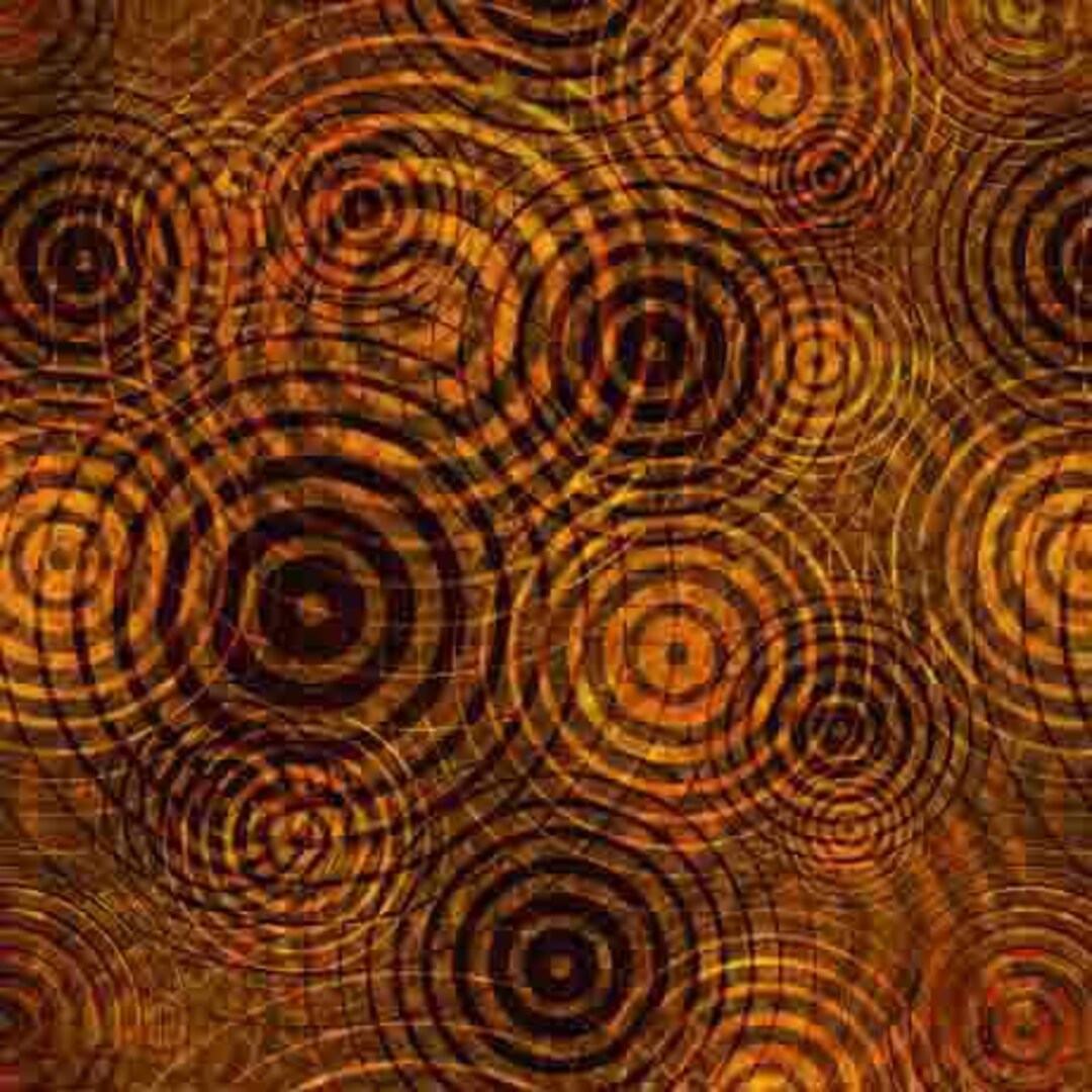 Rock N Roll Fantasy Circle Geo (30736 T) by QT Fabrics END BOLT 7/8 ...