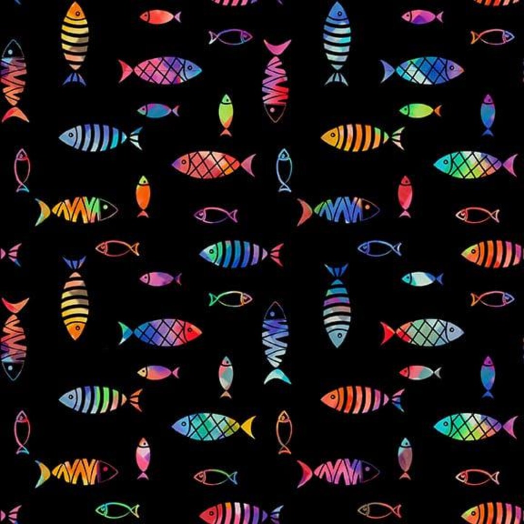 Instagram Famous by Kayomi Harai for Studio E Colorful Fish (8063-99 ...