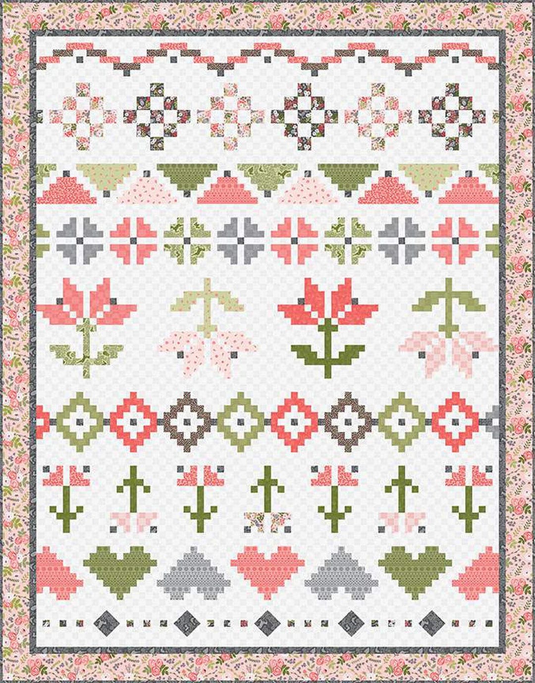 Knitted Row-along Sew-along Quilt Kit by Riley Blake Designs - Etsy