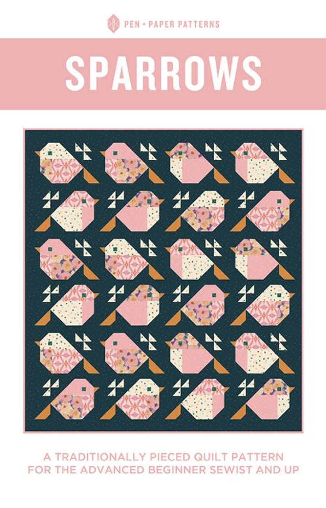 Sparrows Quilt PATTERN by Pen & Paper Patterns - Etsy