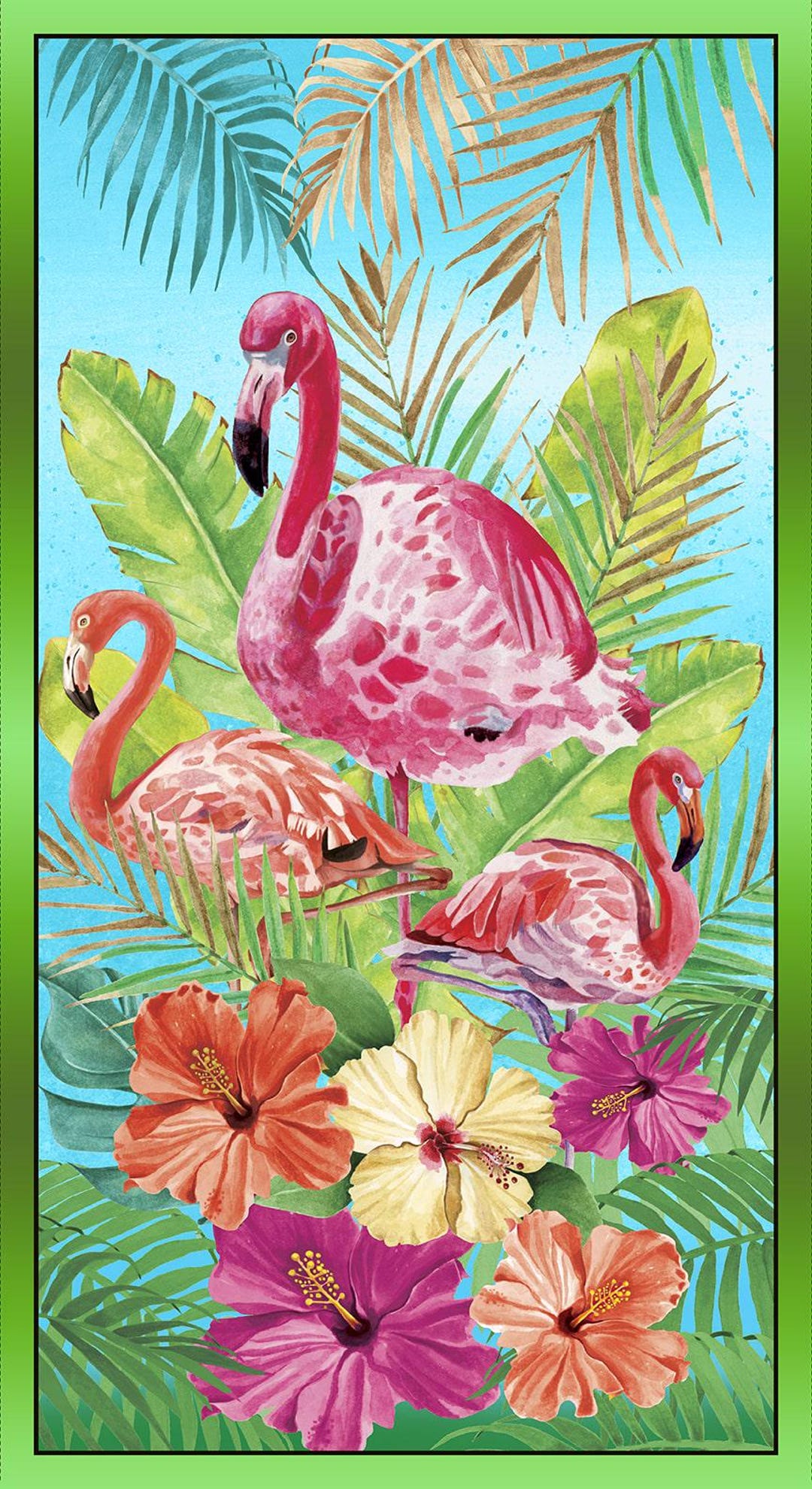 Flock Star by Blank Textiles Fat Quarter Bundle With Panel - Etsy