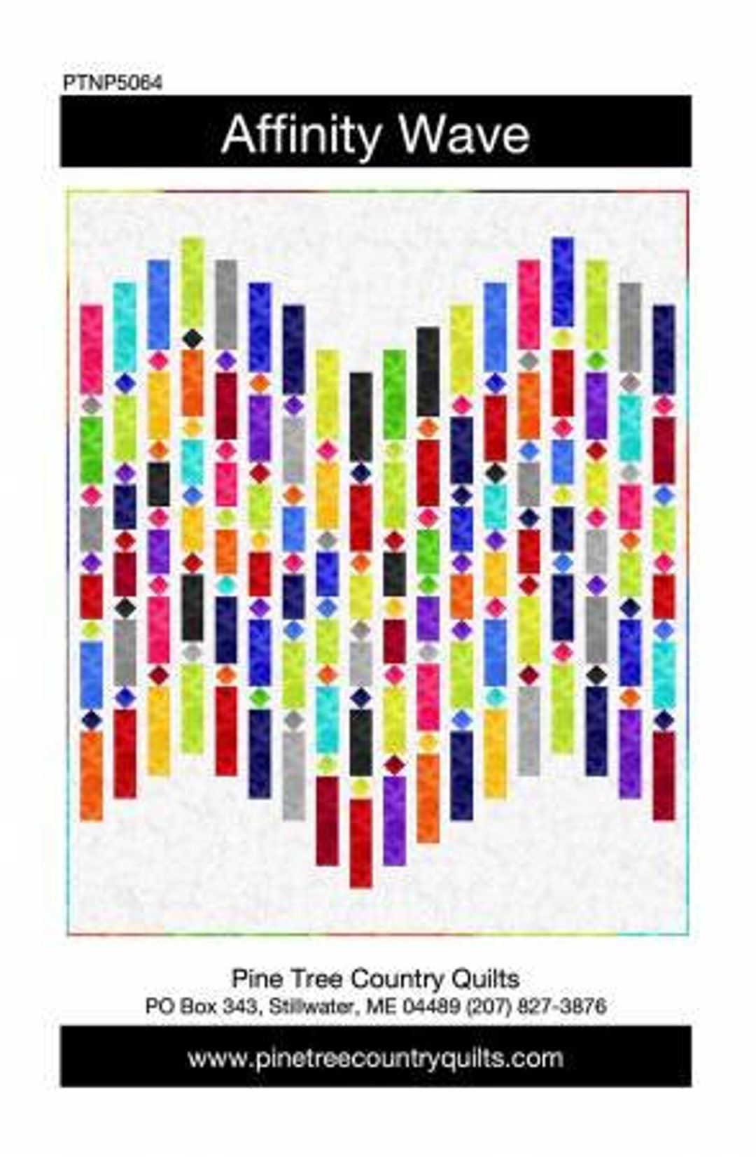 Affinity Wave Quilt PATTERN Jelly Roll Friendly - Etsy