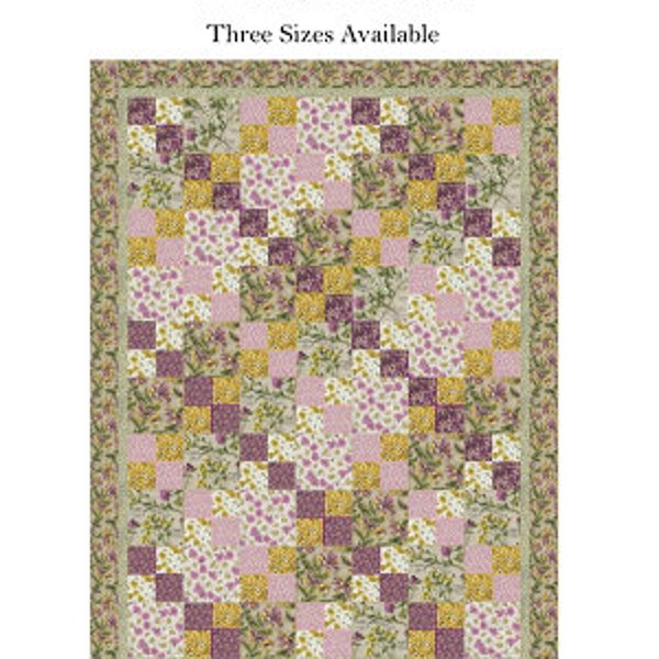 Waterfall Quilt Pattern - Etsy