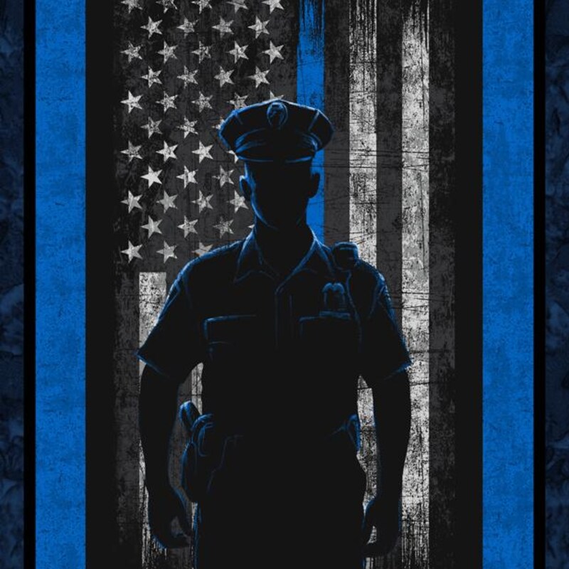 Police Officer Quilt - Etsy