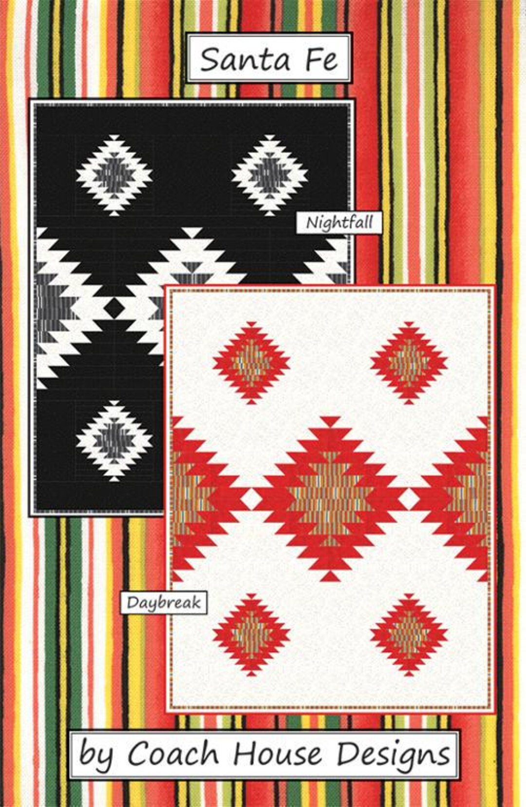 Santa Fe Quilt PATTERN by Coach House Designs - Etsy