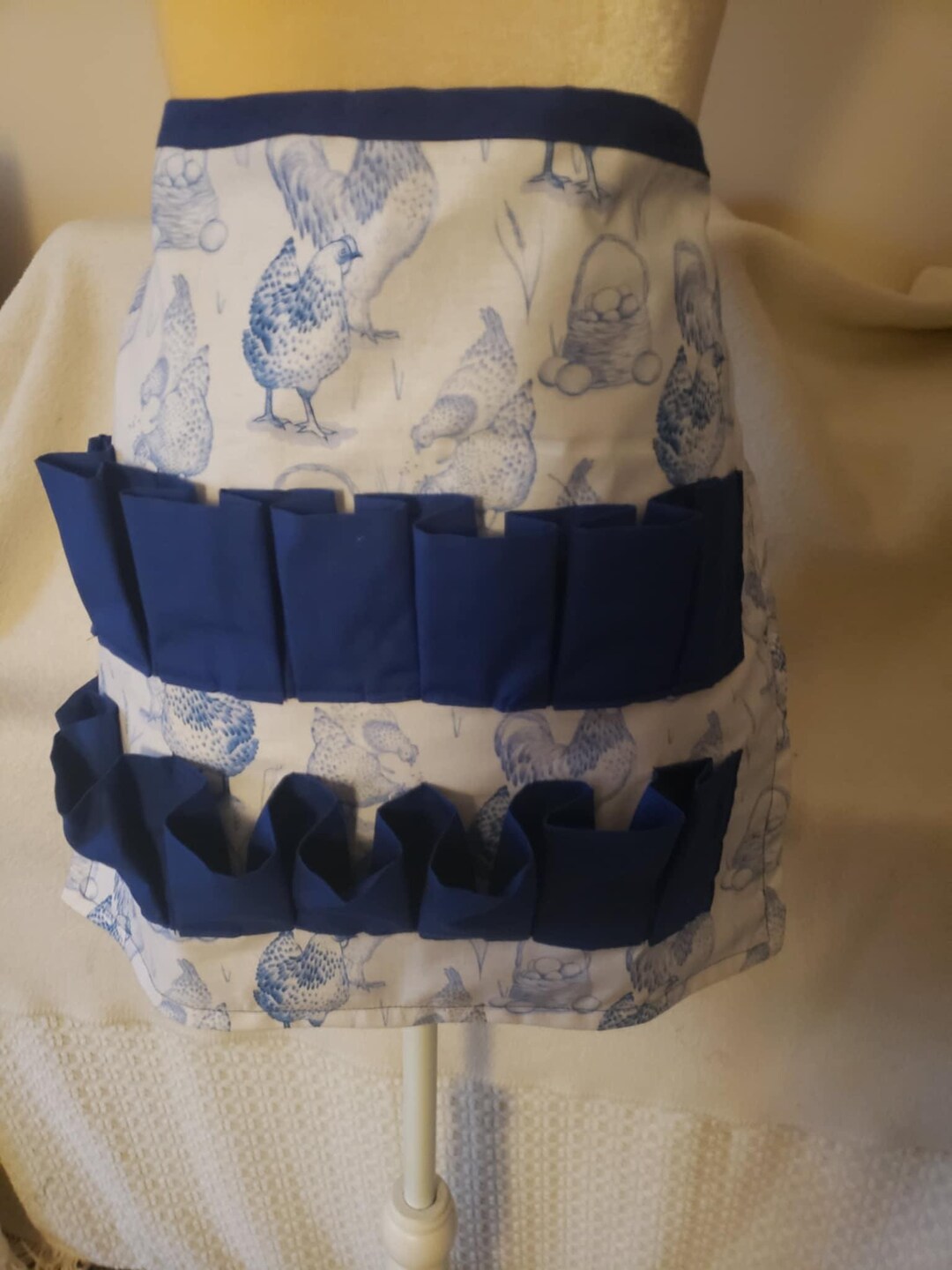 Chicken Themed Egg Gathering Apron - Etsy