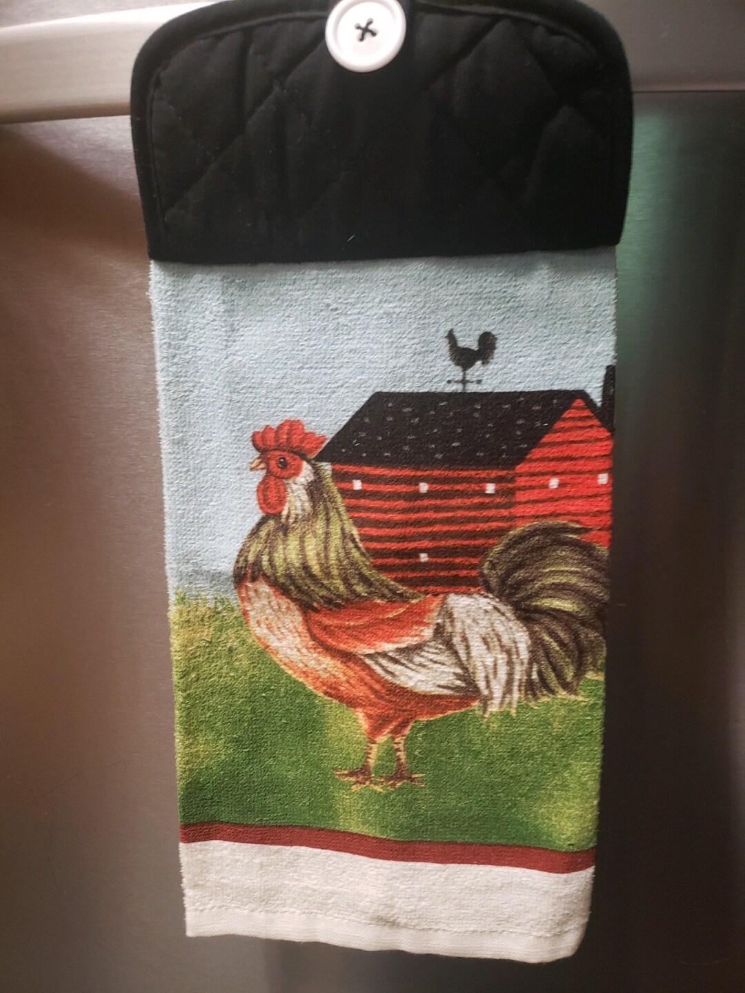 Country Themed Kitchen Towel - Etsy