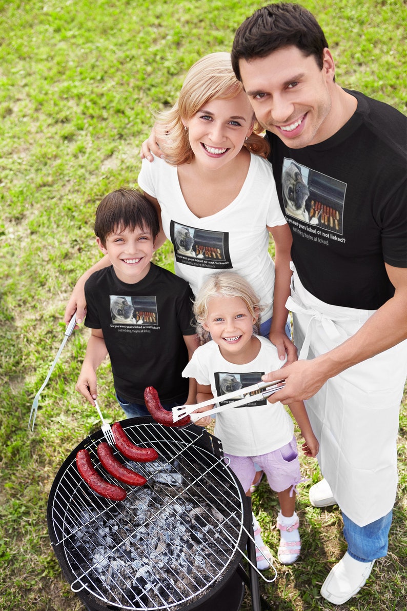 Pug Licked or Not Licked Kids Heavy Cotton™ Tee Kids Sized, Also Have ...
