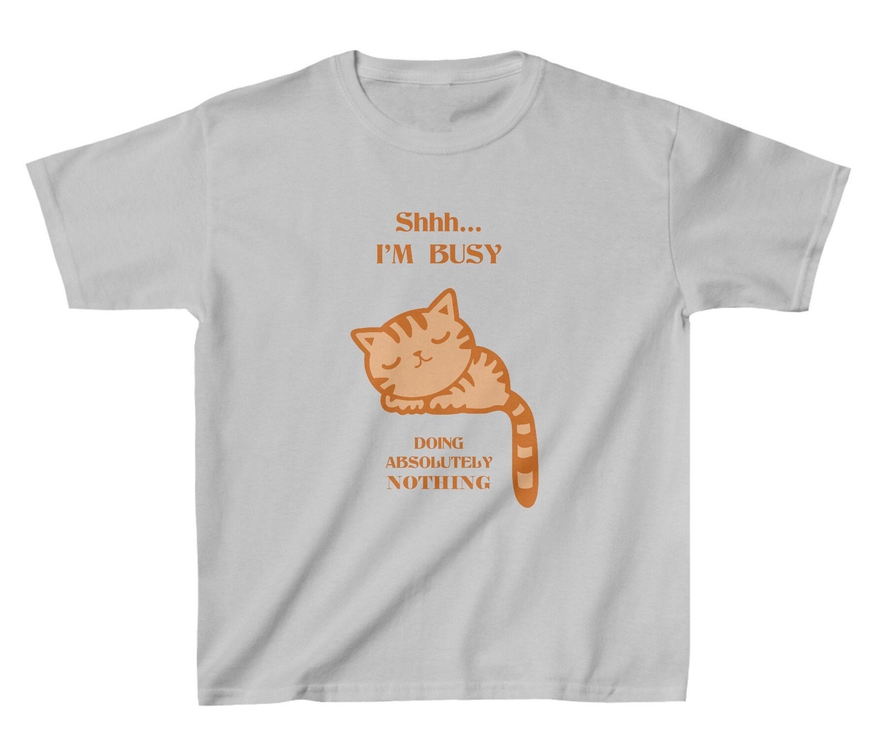 Shhh... I'm Busy... Doing Absolutely Nothing Kids Heavy Cotton™ Tee ...
