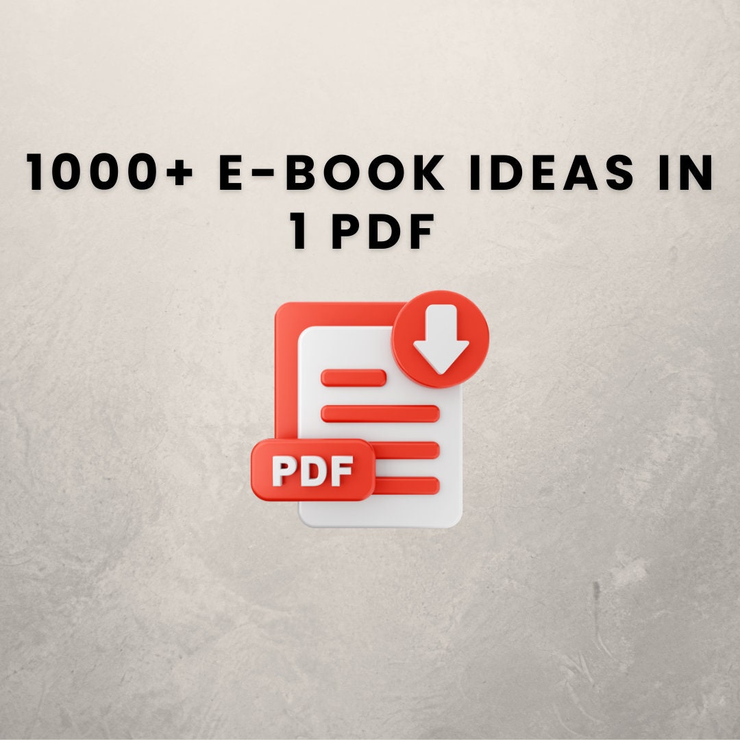 1000+ E-book Ideas, 2024 Etsy E-book Ideas, Best Selling E-book Ideas ...