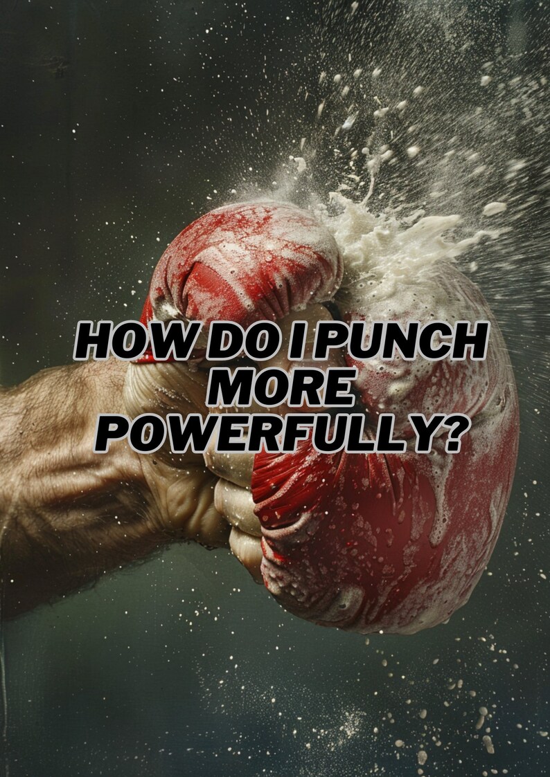 The Ultimate Guide to Throwing Powerful Punches for MMA, Boxing, Kickboxing and All Combat ...